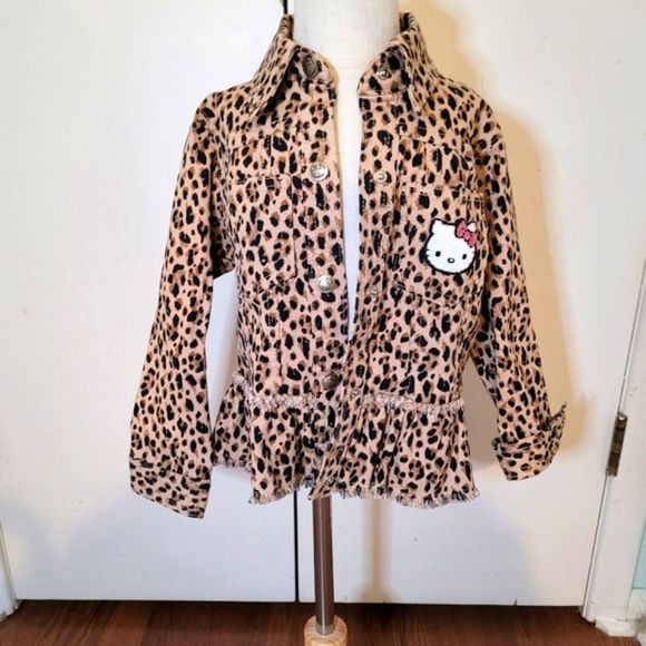 Hello Kitty | Jackets & Coats | Hello Kitty Denim Jacket | Poshmark